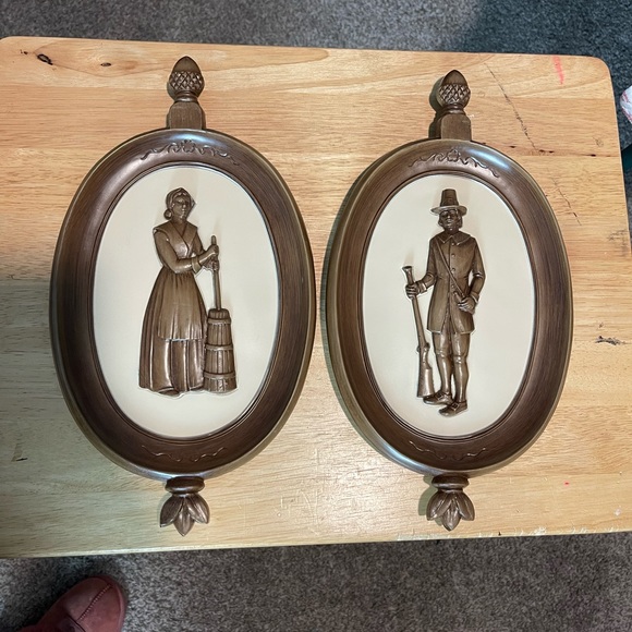 Syroco Inc. | Wall Decor | Vintage 96s Pair Of Wall Decor By Syroco Inc ...